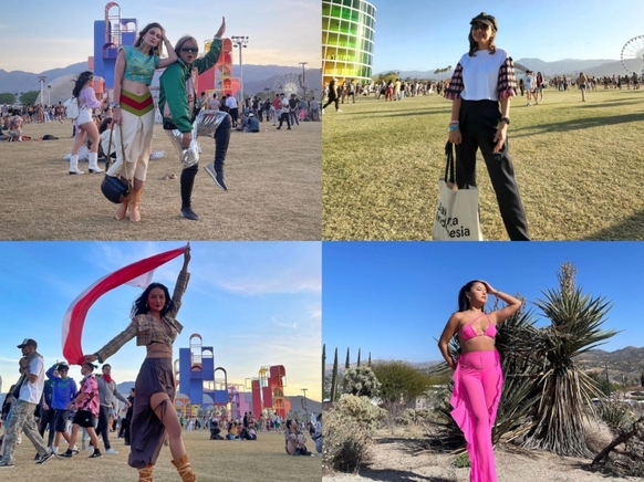 Deretan Outfit Seleb di Festival Coachella 2025, ada Tyla hingga ...